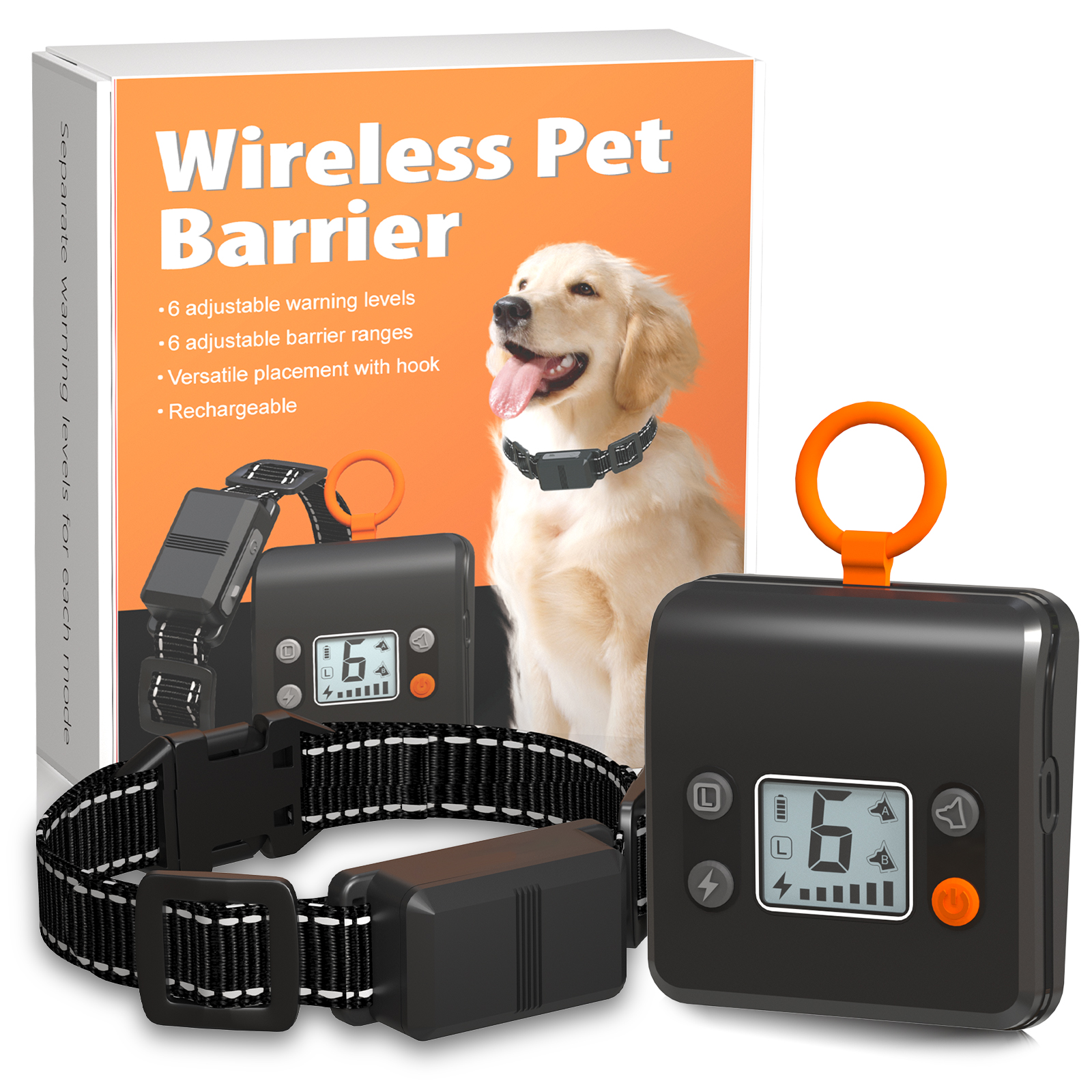 OEM Wireless Barrier Fence & Pet Barrier System – Rechargeable ...